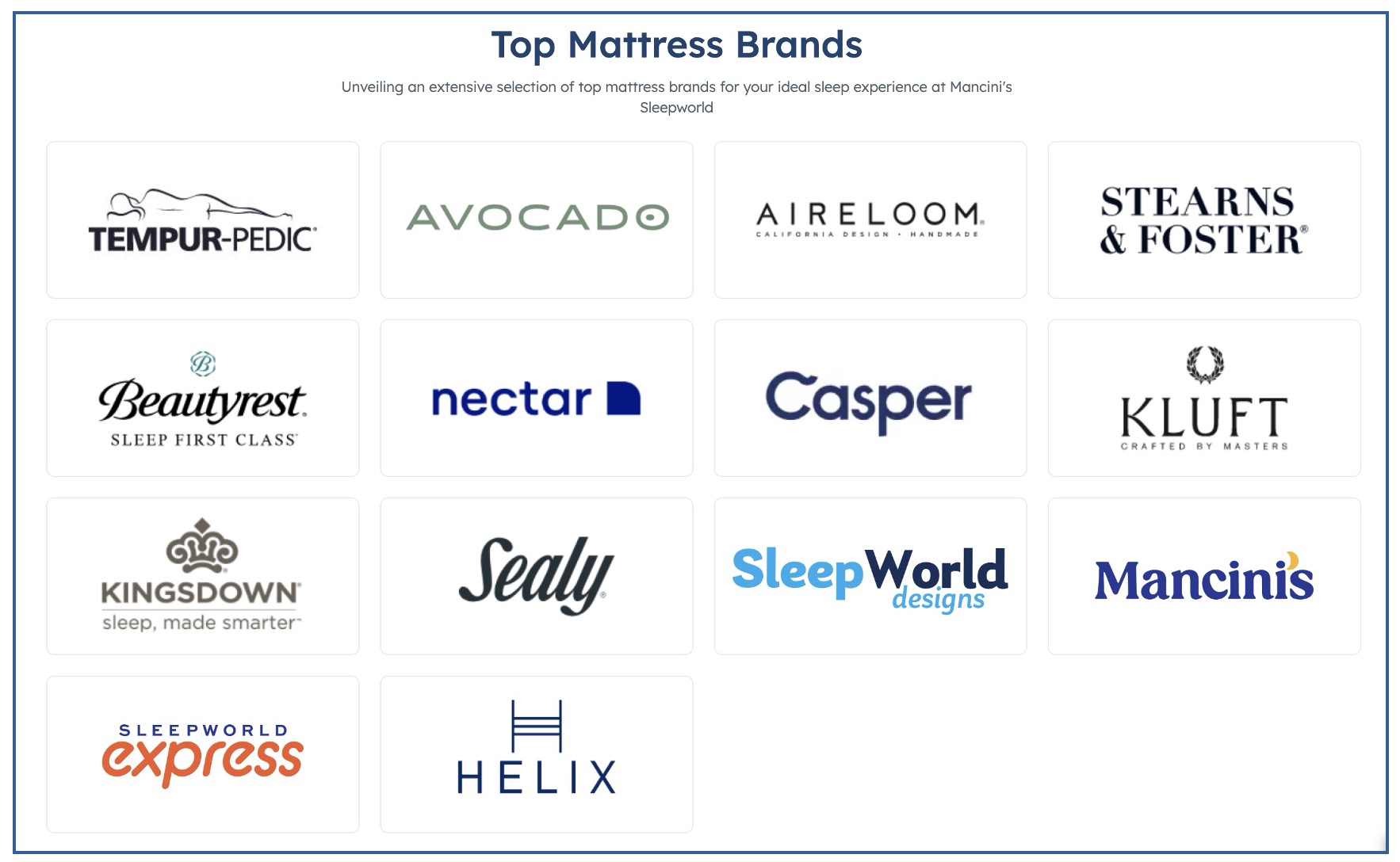 Mancini's Sleepworld - Mattress Store Reviews | GoodBed.com